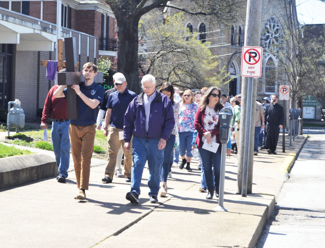 Stations of the Cross Walk taking to Parkersburg streets on April 7 ...